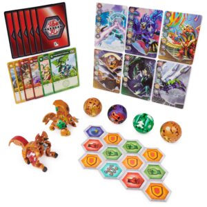 bakugan, armored alliance unbox & brawl pack with 6 exclusive, for kids aged 6 and up, amazon exclusive