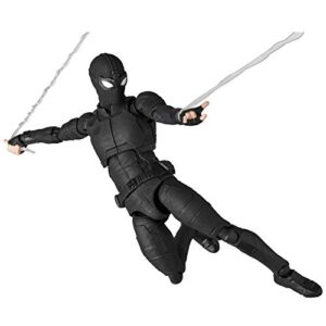 mafex no.125 far from home stealth suit man height spider approx 150mm painted action figure