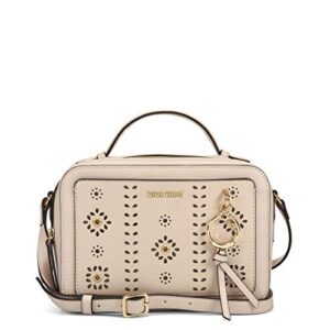 nine west crossbody, buff