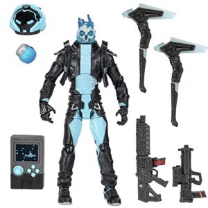 fortnite legendary series, 1 figure pack - 6 inch eternal voyager collectible action figure - includes harvesting tools, weapons, back bling, interchangeable heads, consumable - collect them all