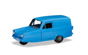 corgi diecast mr. bean's reilant regal supervan 1:36 three-wheel van display model cc85804,blue