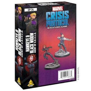 atomic mass games marvel crisis protocol: hawkeye and black widow (cp24en)