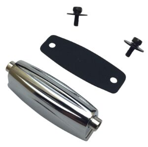 double end drum lugs tom/snare - ross percussion (chrome)