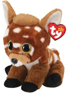 t&y ty beanie babies buckley - deer reg reglar 6"