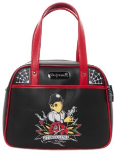 sourpuss ultraviolence bowler purse