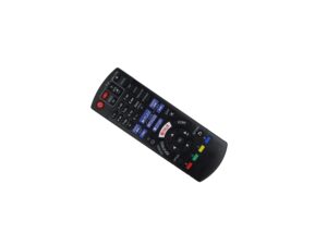 hcdz replacement remote control for panasonic dmp-bdt360 dmp-bdt361 dmp-bdt460 dmp-bd94 n2qayb001023 dmp-bd903 smart network 3d blu-ray disc player