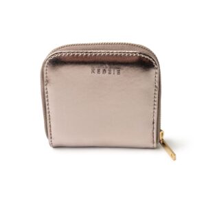 kedzie the influencer zip around wallet for women - bronze