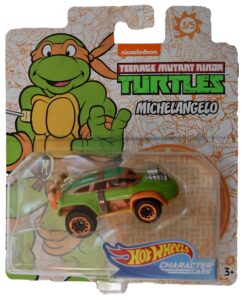 hot wheels character cars tmnt michelangelo #3 of 5 cars