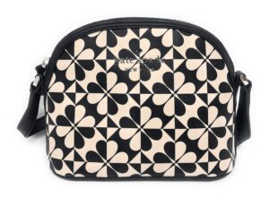 kate spade new york hollie spade clover dome crossbody black multi one size