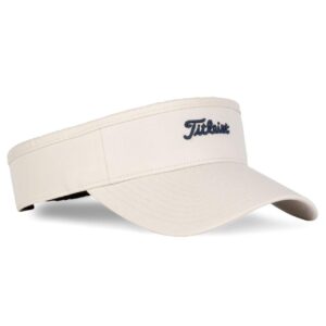 titleist golf nantucket legacy collection visor bone/navy