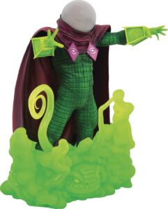 diamond select toys marvel gallery: mysterio pvc figure, multicolor, 9 inches