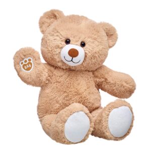 build-a-bear workshop online exclusive cuddly brown bear plush, 16 in.