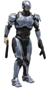 hiya toys robocop 2014: robocop (silver version) 1:18 scale action figure, multicolor