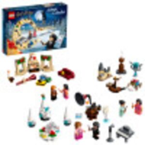 lego harry potter 2020 advent calendar 75981, collectible toys from the hogwarts yule ball, harry potter and the goblet of fire and more, great christmas or birthday calendar gift (335 pieces)