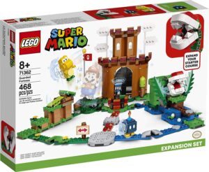 lego super mario guarded fortress expansion set 71362 building kit; collectible playset to combine with the super mario adventures with mario starter course (71360) set (468 pieces)