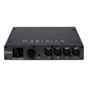 obsidian control en4 4 x 5-pin xlr port ethercon to dmx node