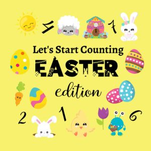 let's start counting easter edition: cute activity quiz book for kids & toddlers 2-5 year old's