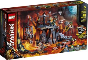 lego ninjago journey to the skull dungeons 71717 ninja playset building toy for kids featuring ninja action figures (401 pieces)