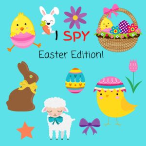 i spy easter edition: a fun picture book for kids ages 2-4 toddlers and preschoolers