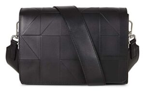 ecco geometrik crossbody, black