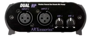 art dual rp dual phantom powered mic preamplifier