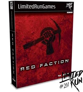 limited run #281: red faction classic edition (ps4) (only 2000 copies made worldwide)