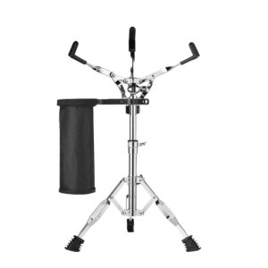 snare stand & drum sticks holder, lightweight(5lb),double braced tripod construction,for 10 to 14 inch snare drums