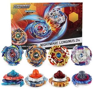 bey burst battaling tops set, burst starter top set with 4d launcher