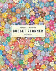 personal finance budget planner & bill organizer: simple budget spreadsheet for money management | expense tracker with financial plan to get out of ... 8x10 (personal finance & budget books)