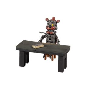 mcfarlane toys five nights at freddy’s salvage room micro construction set