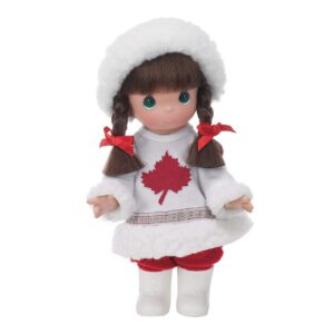 precious moments 9" children of the world canada aria vinyl doll