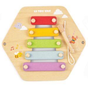 le toy van xylophone activity tile premium wooden toys for kids ages 18 months & up