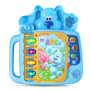 leapfrog blue's clues and you! skidoo into abcs book, blue