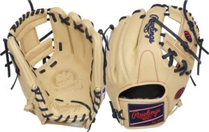 rawlings | pro preferred baseball glove | 11.5" | pro i web | right hand throw | camel/navy/red