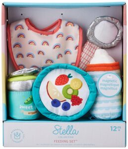 manhattan toy stella collection baby doll feeding set for 12" and 15" dolls