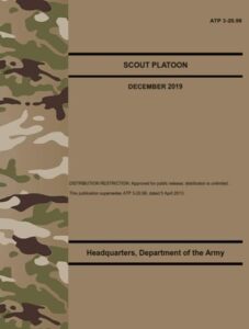 atp 3-20.98 scout platoon - dec. 2019: field pocket sized (5.5"x7.25")