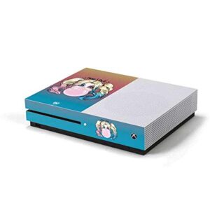 skinit decal gaming skin compatible with xbox one s console - officially licensed warner bros harley quinn mad love design