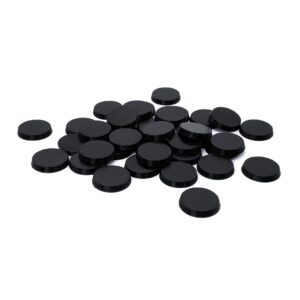 endertoys miniature bases - flat bottom circular - .75 inch (36pcs), 3d printed tabletop rpg and wargame accessories for 28mm miniatures