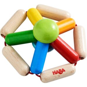 haba carousel wooden clutching toy (made in germany)