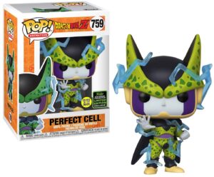 funko pop! dragon ball z #759 - perfect cell glow in the dark eccc 2020 shared exclusive