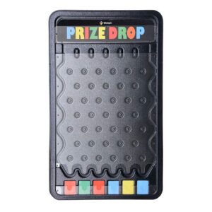 zehuoge 30" prize drop boards disk game foldable stand customizable 6 slots with 10 pucks for carnival tradeshow party