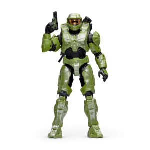 halo 6.5” spartan collection – master chief highly articulated, poseable with weapon accessories - scaled to play & display