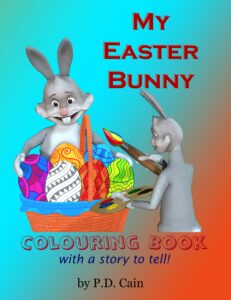 my easter bunny: colouring book