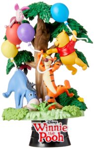 disney's winnie the pooh with friends ds-053 d-stage statue, multicolor