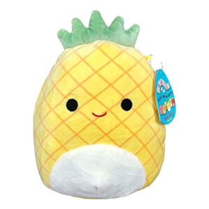 squishmallow 8 inch maui the pineapple plush toy, super pillow soft plush stuffed animal, yellow