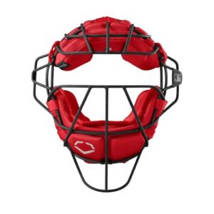 evoshield pro-srz™ catcher's facemask - scarlet, one size