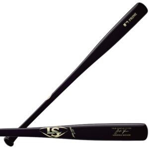 louisville slugger prime yelich - maple cy22 wood baseball bat - 34", black