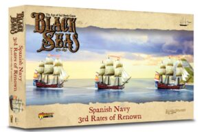 warlord black seas the age of sail spanish navy 3rd rates of renown for black seas table top ship combat battle war game 792013002