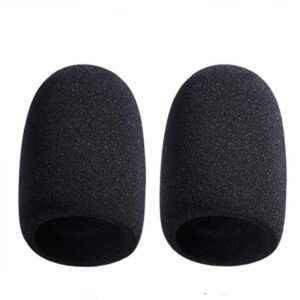 （2pcs） pop at2020 microphone foam cover windscreen filter compatible with audio-technica at2020 atr2500 at2035 at2050 at4040 condenser microphone