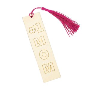 color your own mother’s day bookmarks - makes 24 - diy craft gift kits